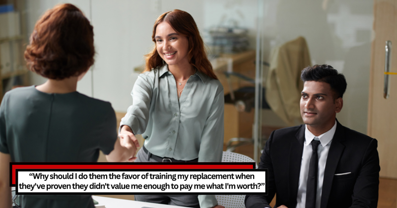 Designer quits over 6 years of denied raises, refuses boss's demand to ...