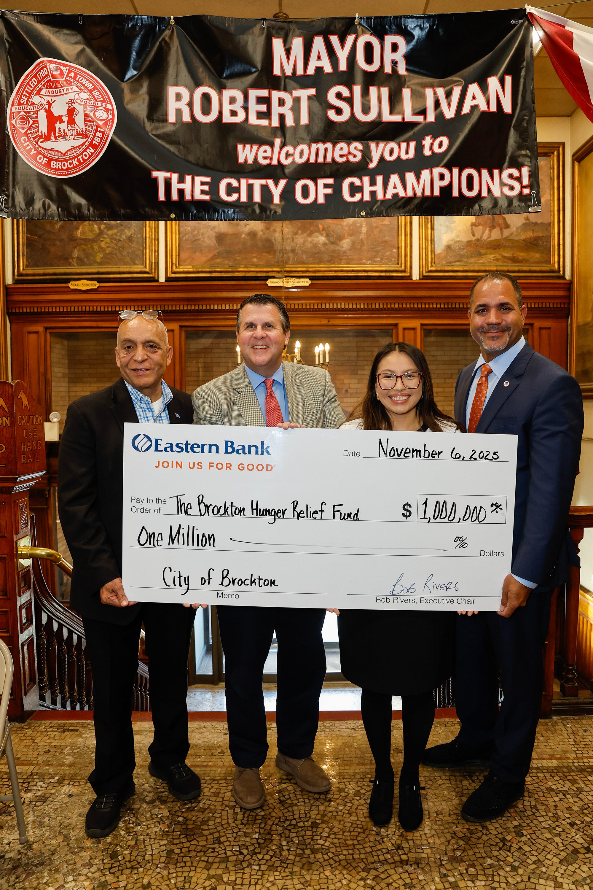 Eastern Bank president says feeding hungry kids in Brockton is personal ...