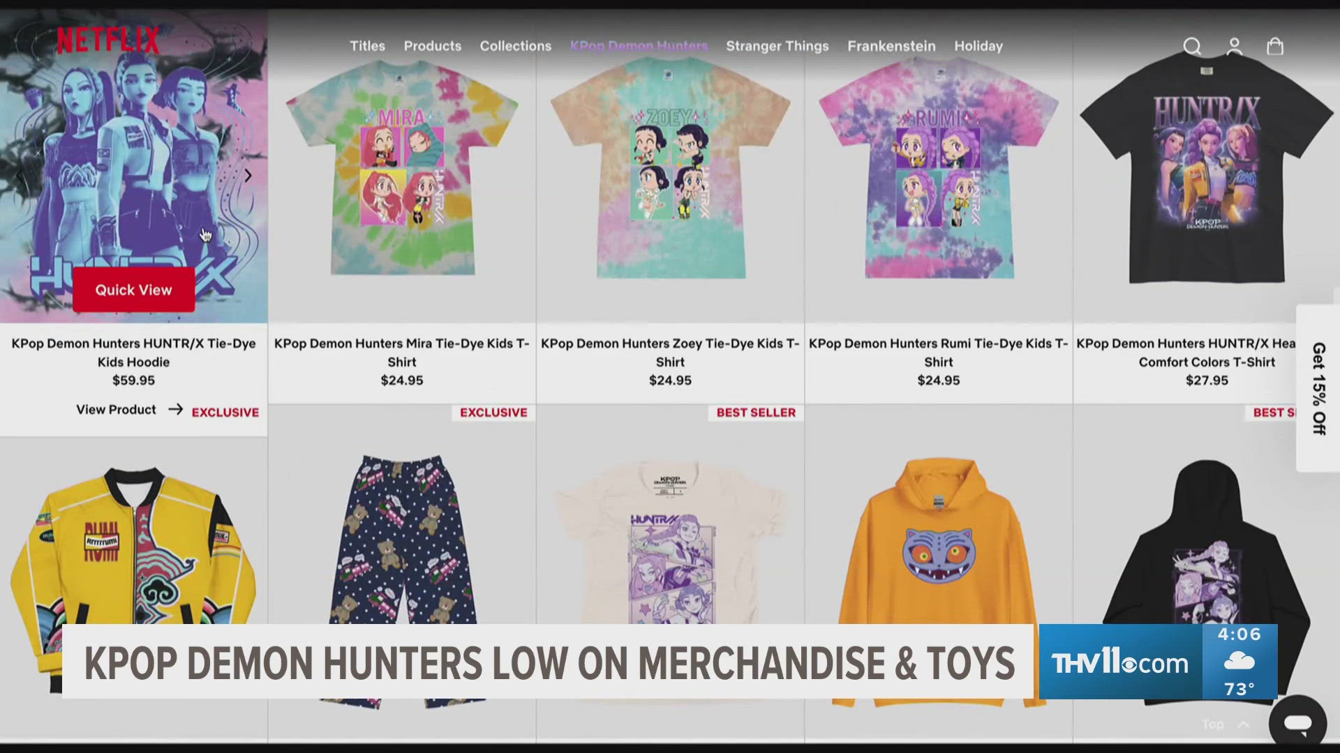 KPop Demon Hunters fans left wanting more merchandise