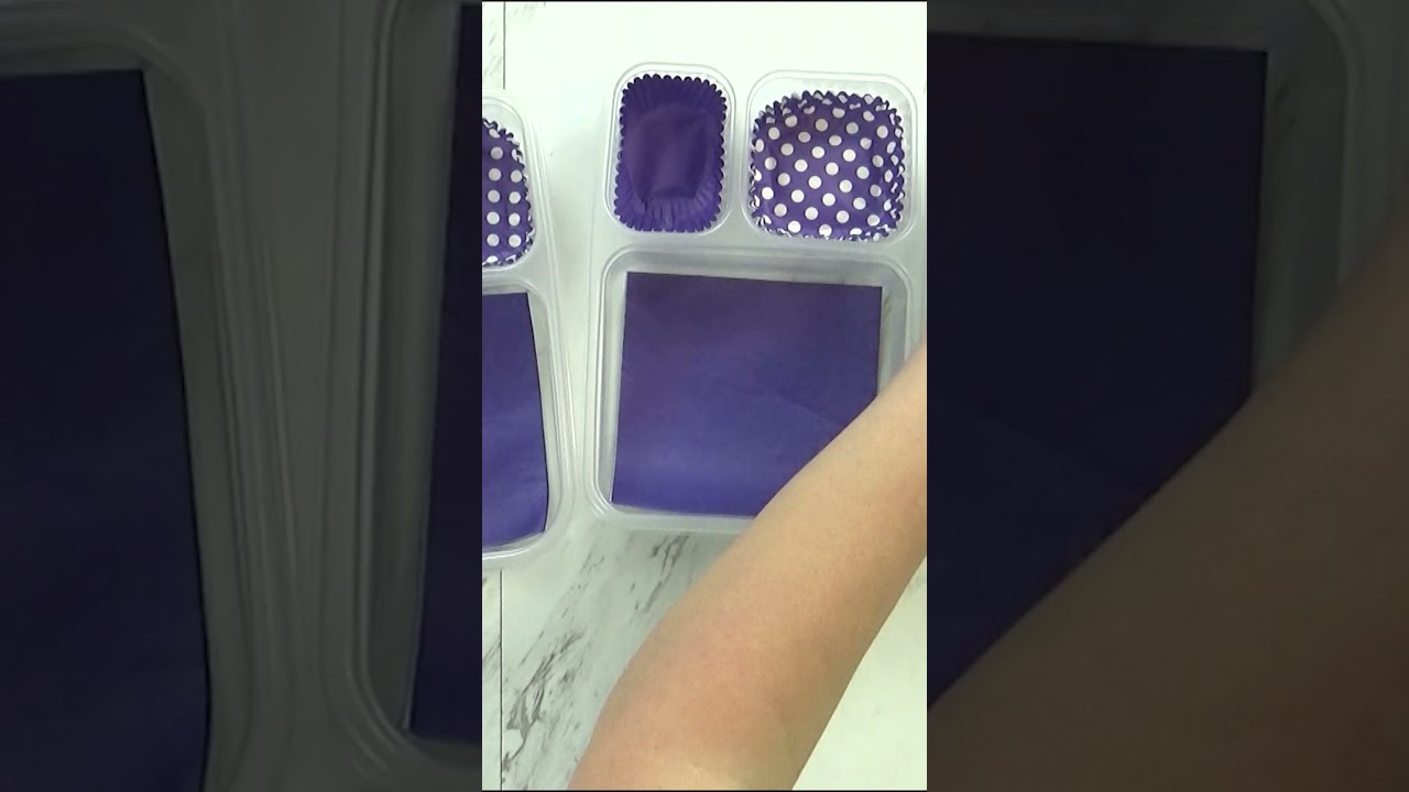 💜All purple bento lunch💜 #shorts