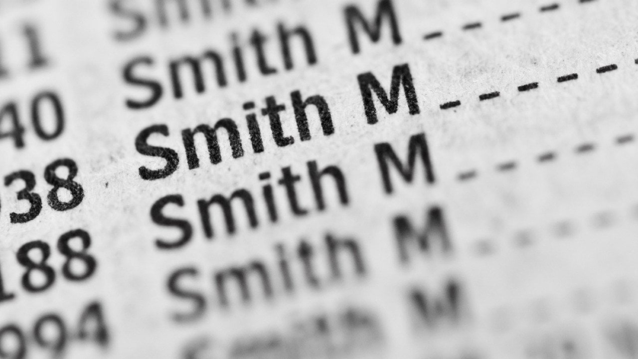 10 most common full names in America and their effect on online persona