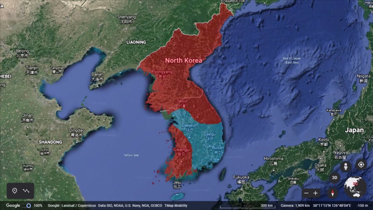 The Korean War in 30 seconds