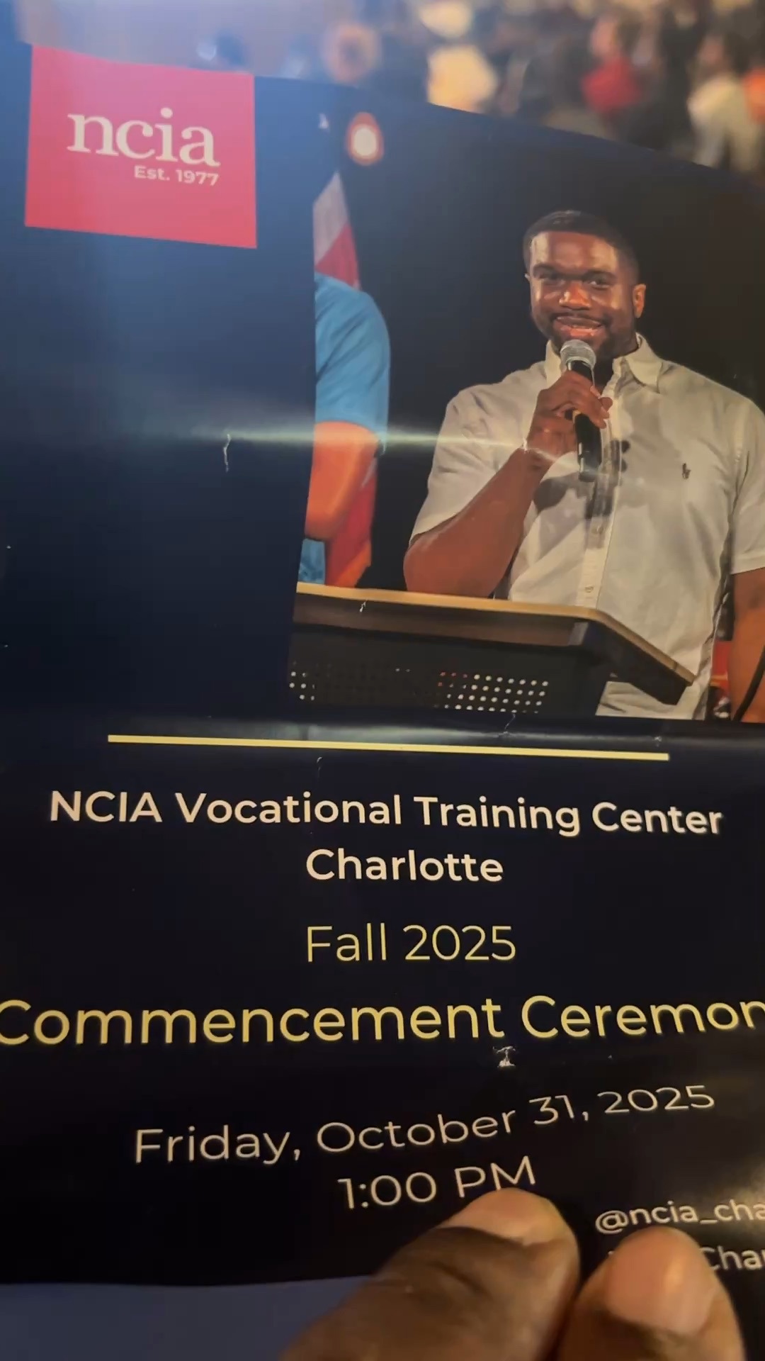 NCIA holds graduation ceremony on Nov. 7, 2025