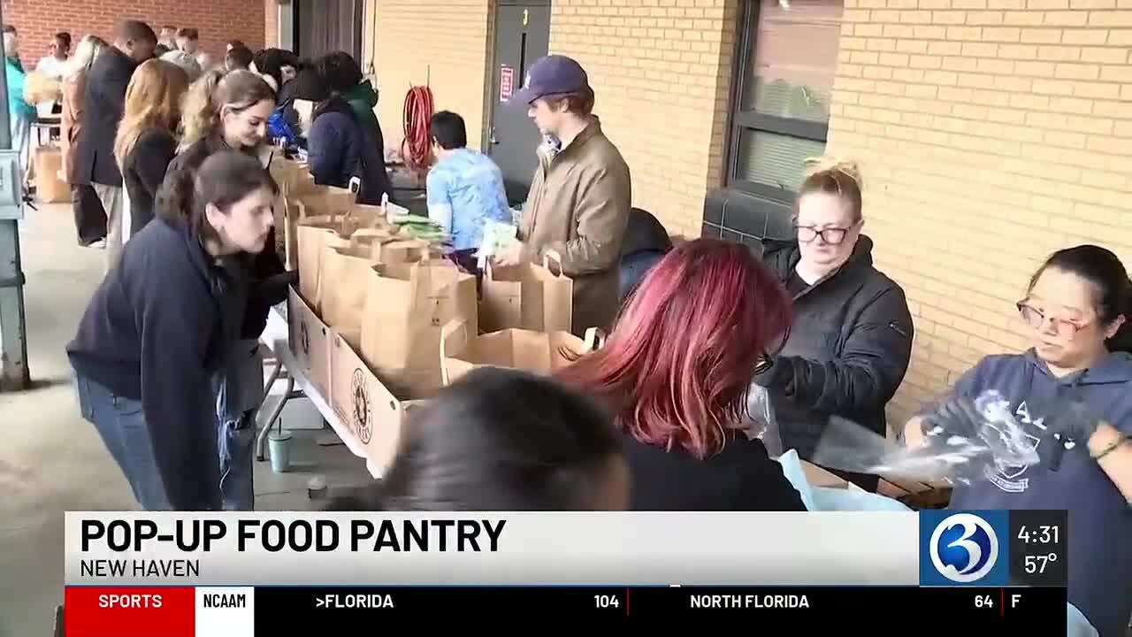 New Haven launches pop-up pantry as government shutdown delays SNAP ...