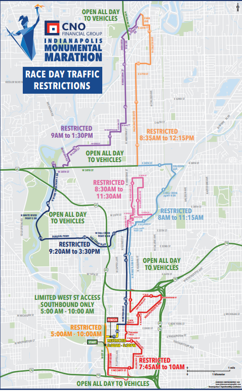 Indianapolis welcomes runners for 2025 Monumental Marathon