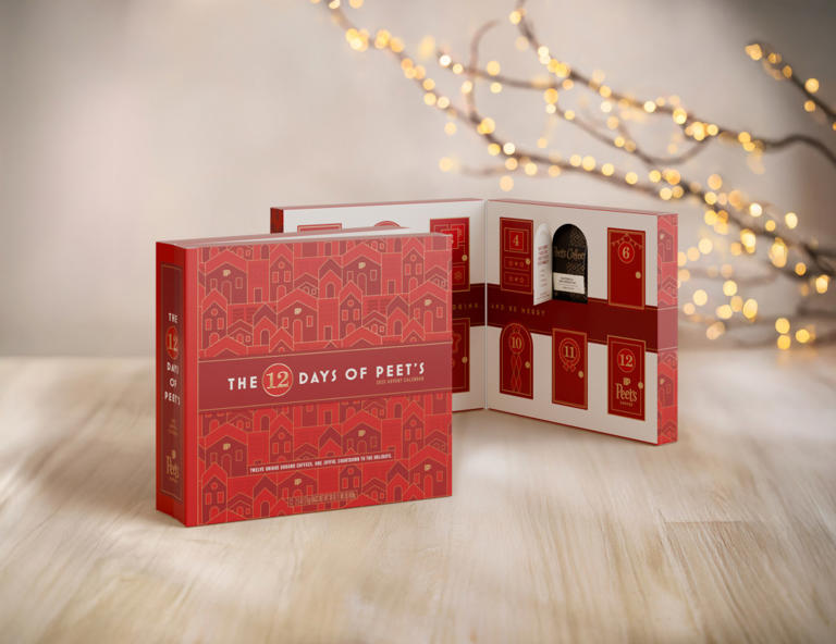Peet’s Coffee Launches Its Holiday Menu—and Its First-Ever Advent Calendar