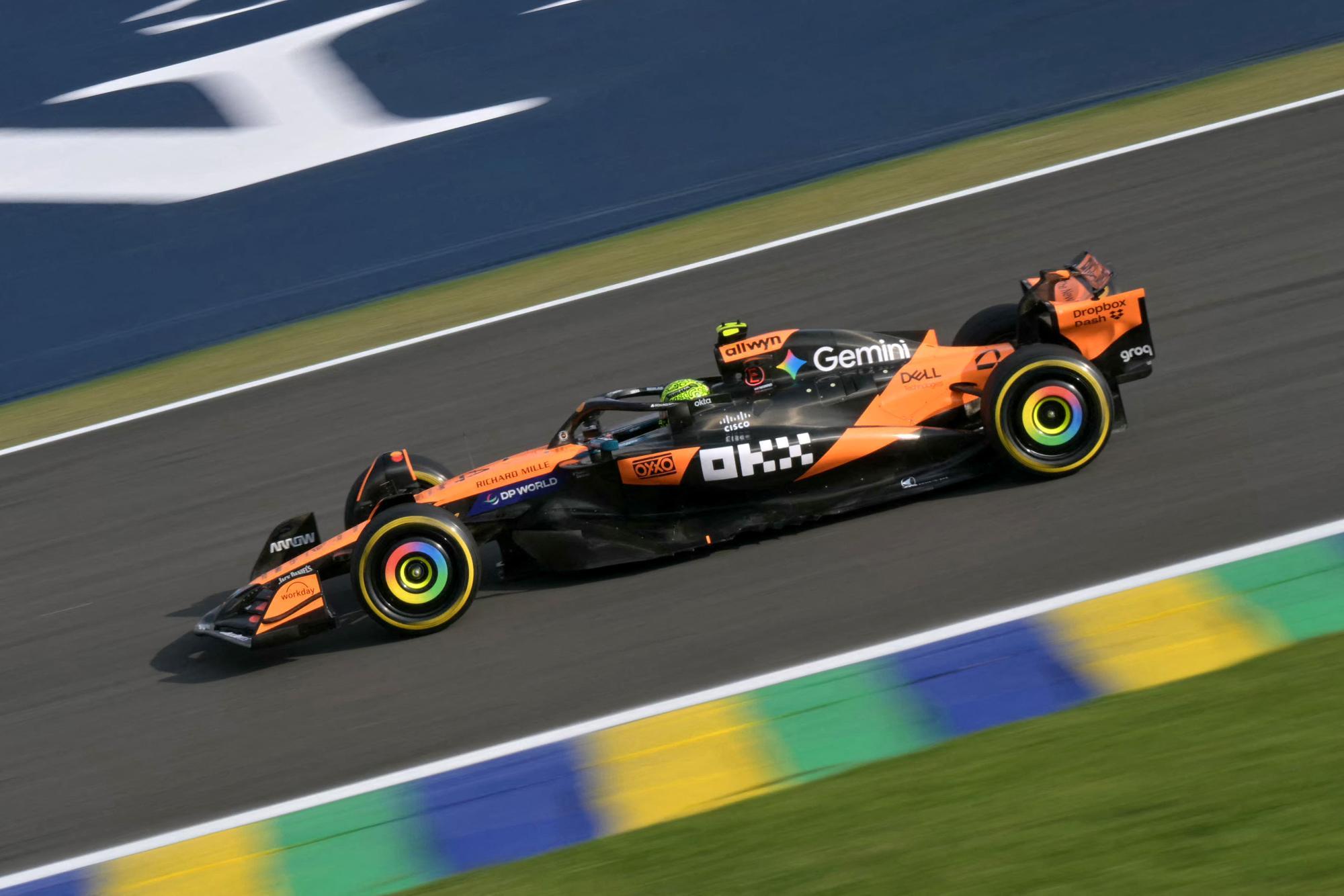 Formel 1: Pole-Position für Norris beim Sprint-GP von Brasilien
