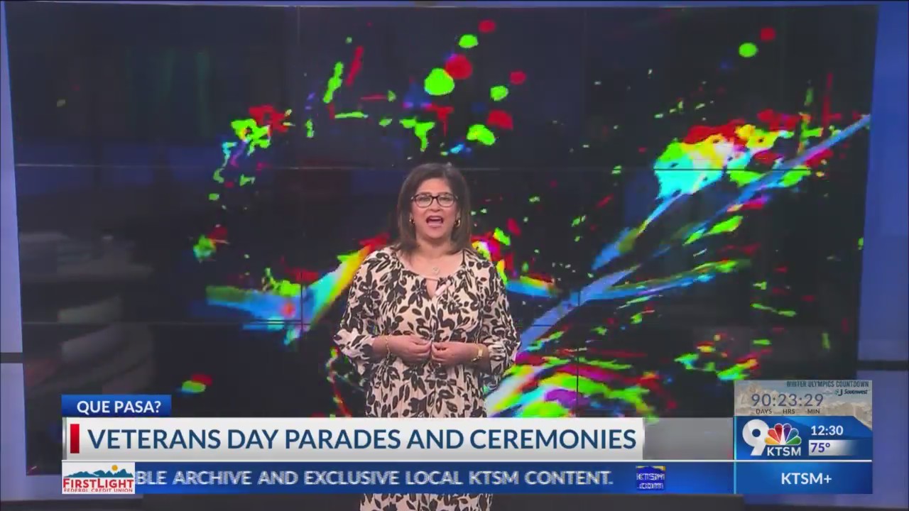 Que Pasa for Veterans Day weekend