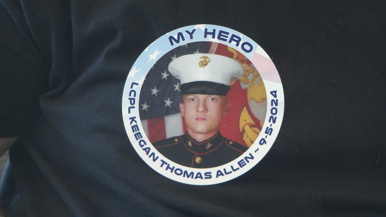 LCpl Keegan Thomas Allen USMC Memorial Garden project in phase two