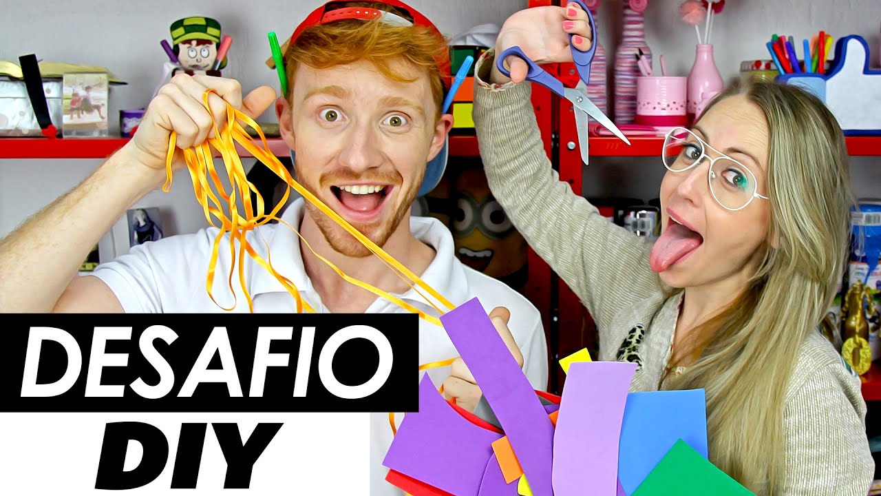 DIY SURPRESA 🎨 | desafio DIY Ft. Jhonny Faria