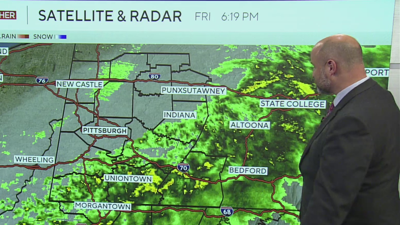 KDKA-TV Evening Forecast (11/7)