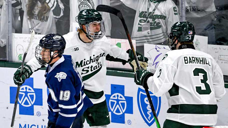 Shoudy's OT Winner Lifts MSU Hockey Over Penn State