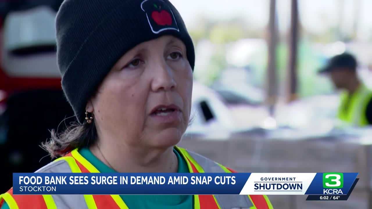 Stockton food bank sees surge in demand amid SNAP uncertainty