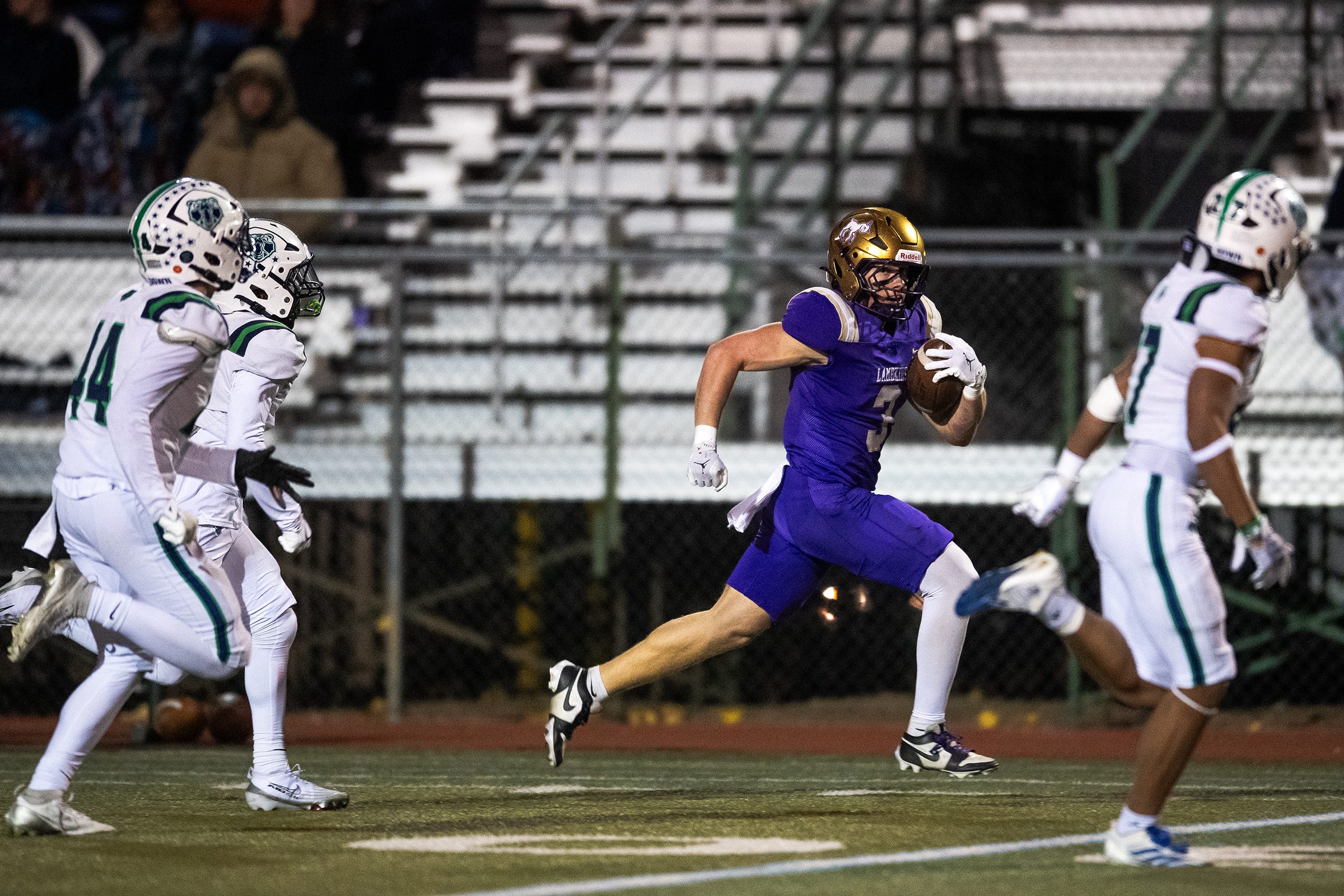 Colorado high school football scoreboard for CHSAA 1st round playoff games