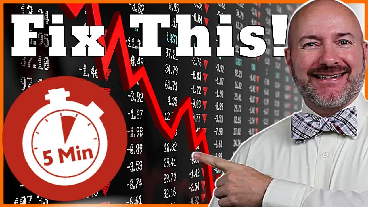 The 5-minute fix to your stock portfolio