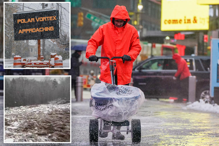 La Nina to bring unseasonable polar vortex to NYC as East Coast braces ...