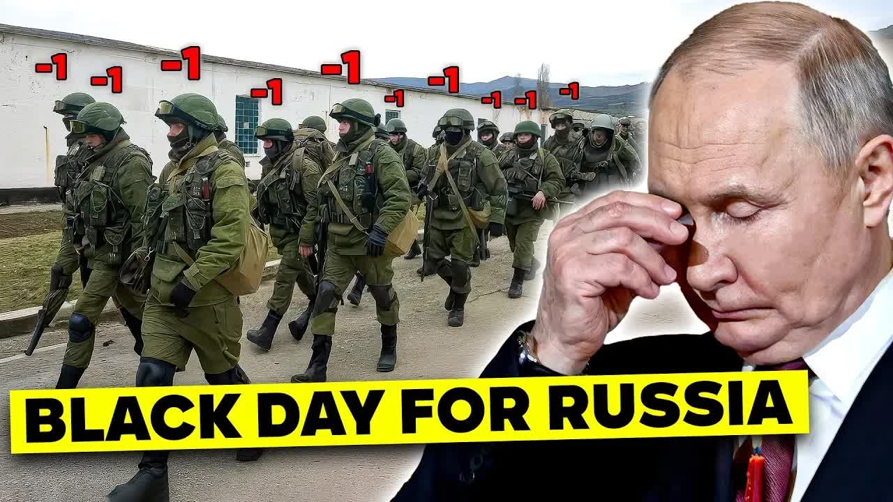 50,000 Russian soldiers turn against Putin - flee the frontlines