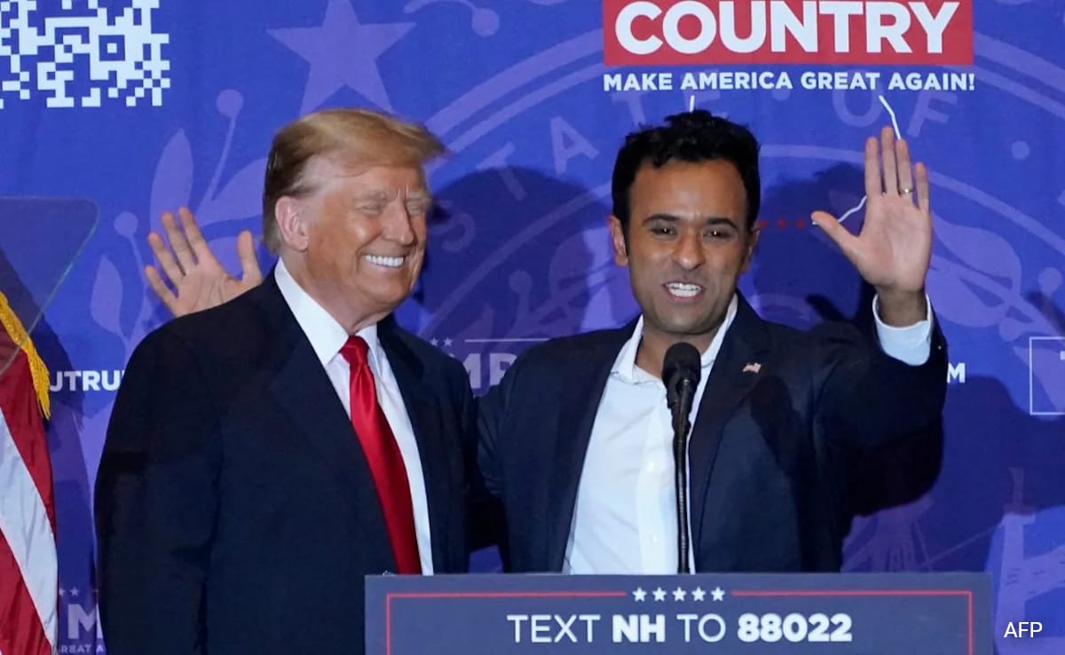 Trump Backs "Young, Strong, Smart" Vivek Ramaswamy For Ohio Governor Race