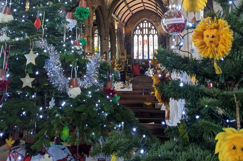 Epic Christmas Tree Festival returns with explosion of colour