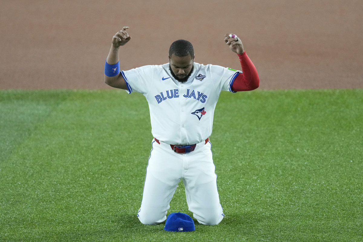 Vladimir Guerrero Jr.'s sad reaction as Blue Jays lose Bo Bichette