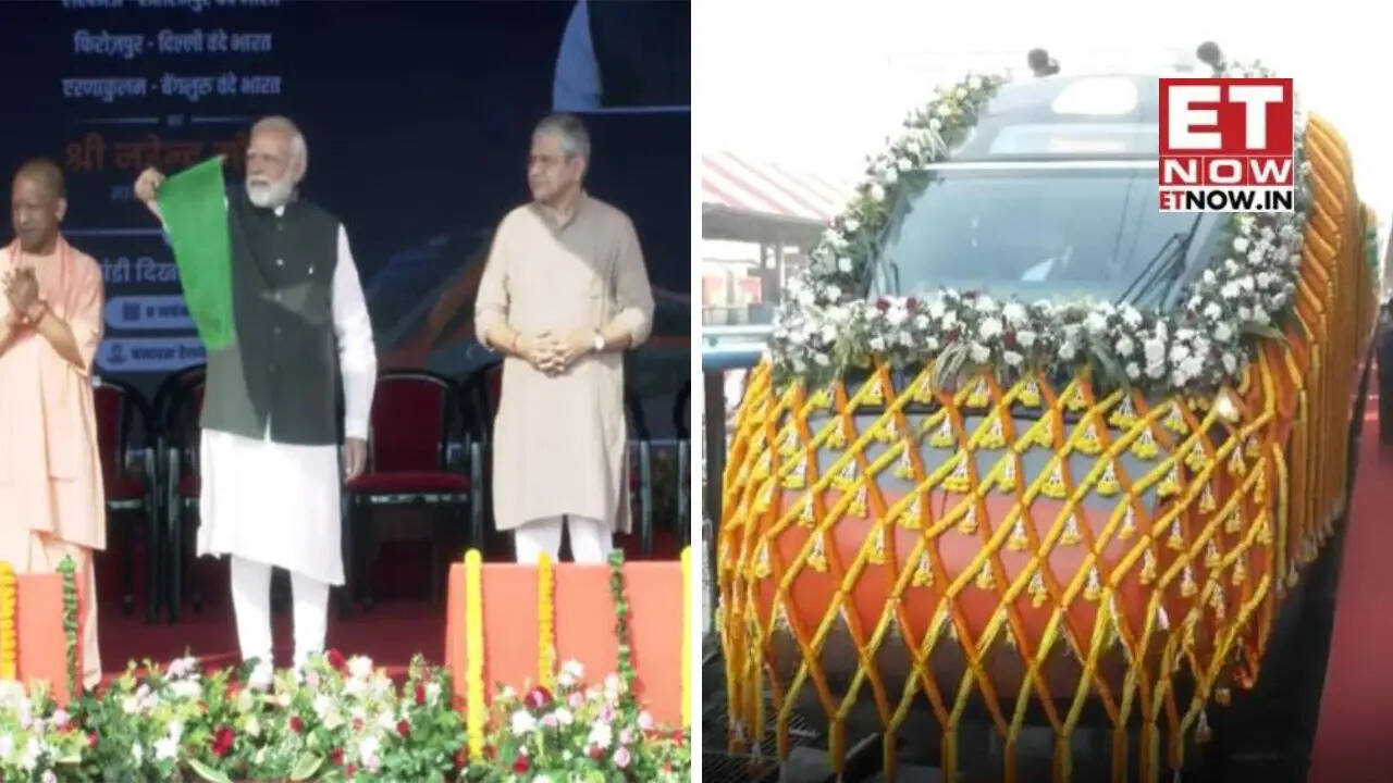 PM Modi flags off four new Vande Bharat Express trains: Check full list ...