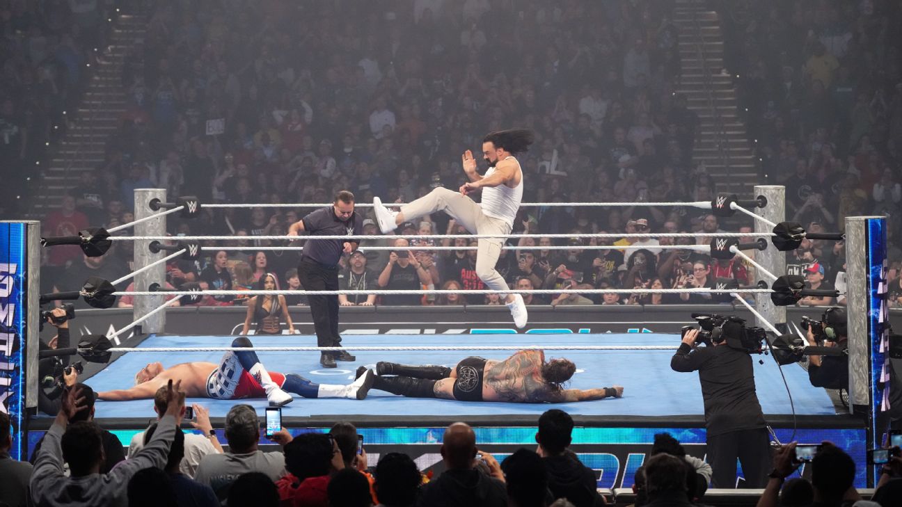 WWE 'SmackDown' highlights: New champ, McIntyre suspended, what now for ...