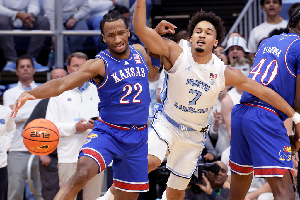 Wilson, Veesaar, Trimble power No. 25 North Carolina's 2nd-half push to ...