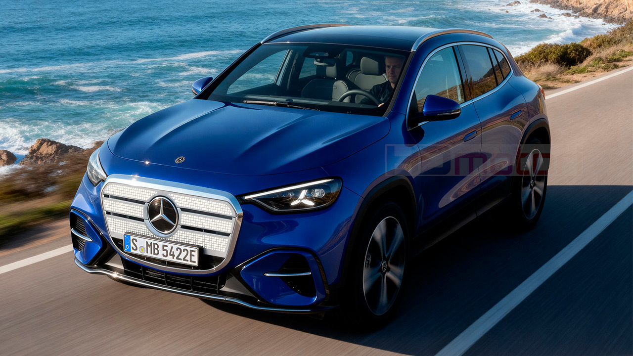 Nuova Mercedes GLA 2026, un render si immagina le forme: se fosse ...