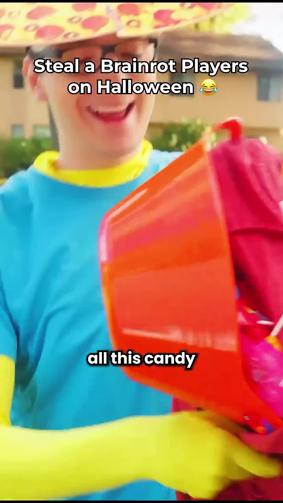 Steal a Brainrot Players on Halloween 😂