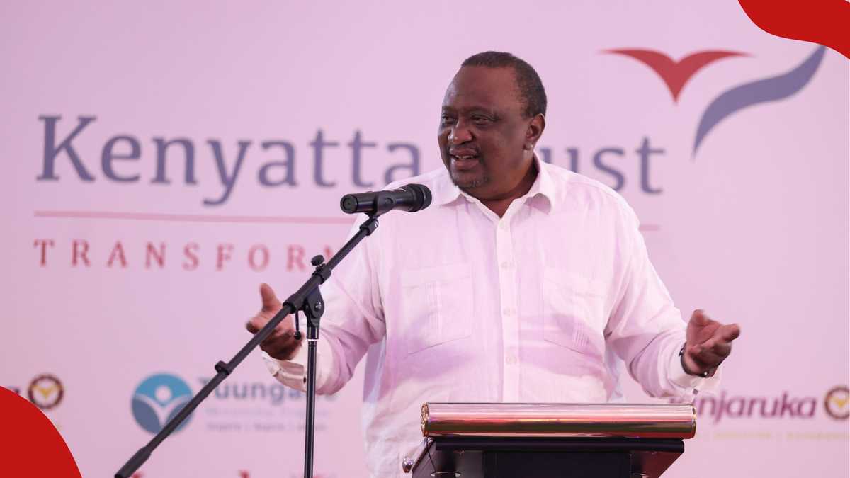 Uhuru Kenyatta tickles netizens after joking about his age: "Kijana Mzee"