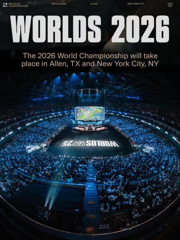 League of Legends 2026 World Championship Locations Announced
