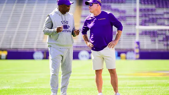 Who is Frank Wilson? Meet LSU's interim head coach filling in for Brian ...