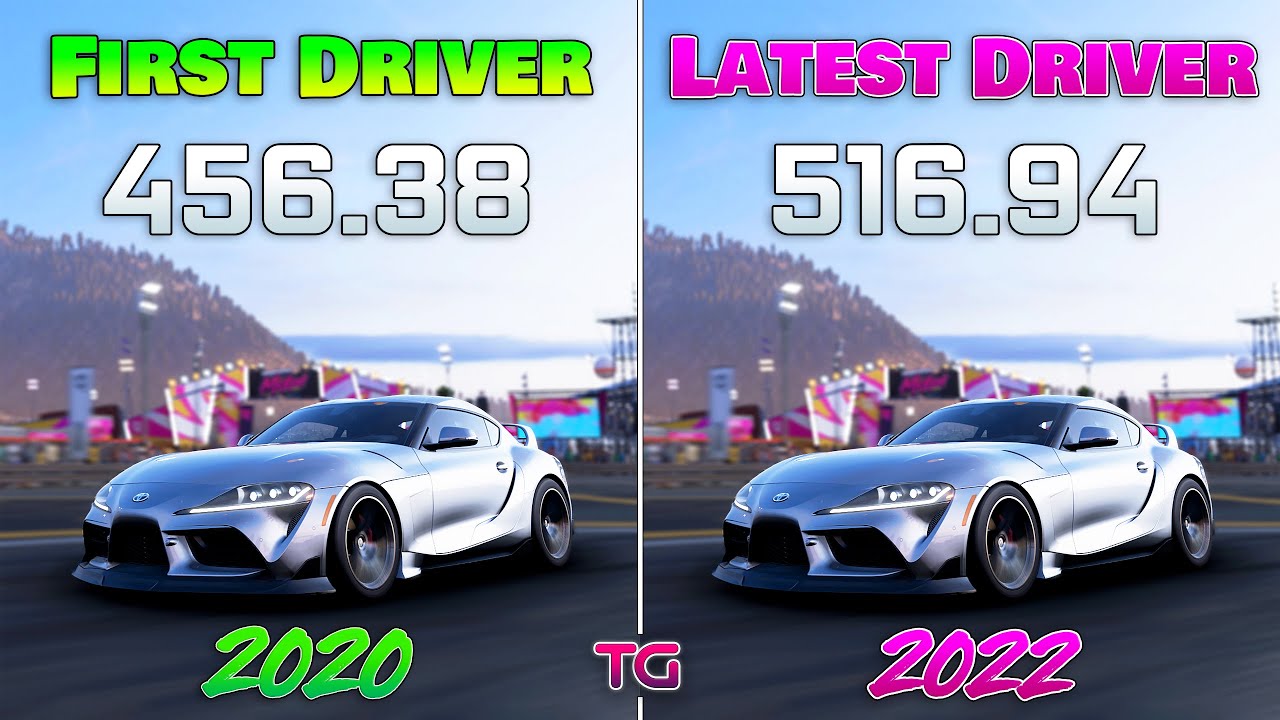 RTX 3080: First driver vs latest driver - 2 years difference