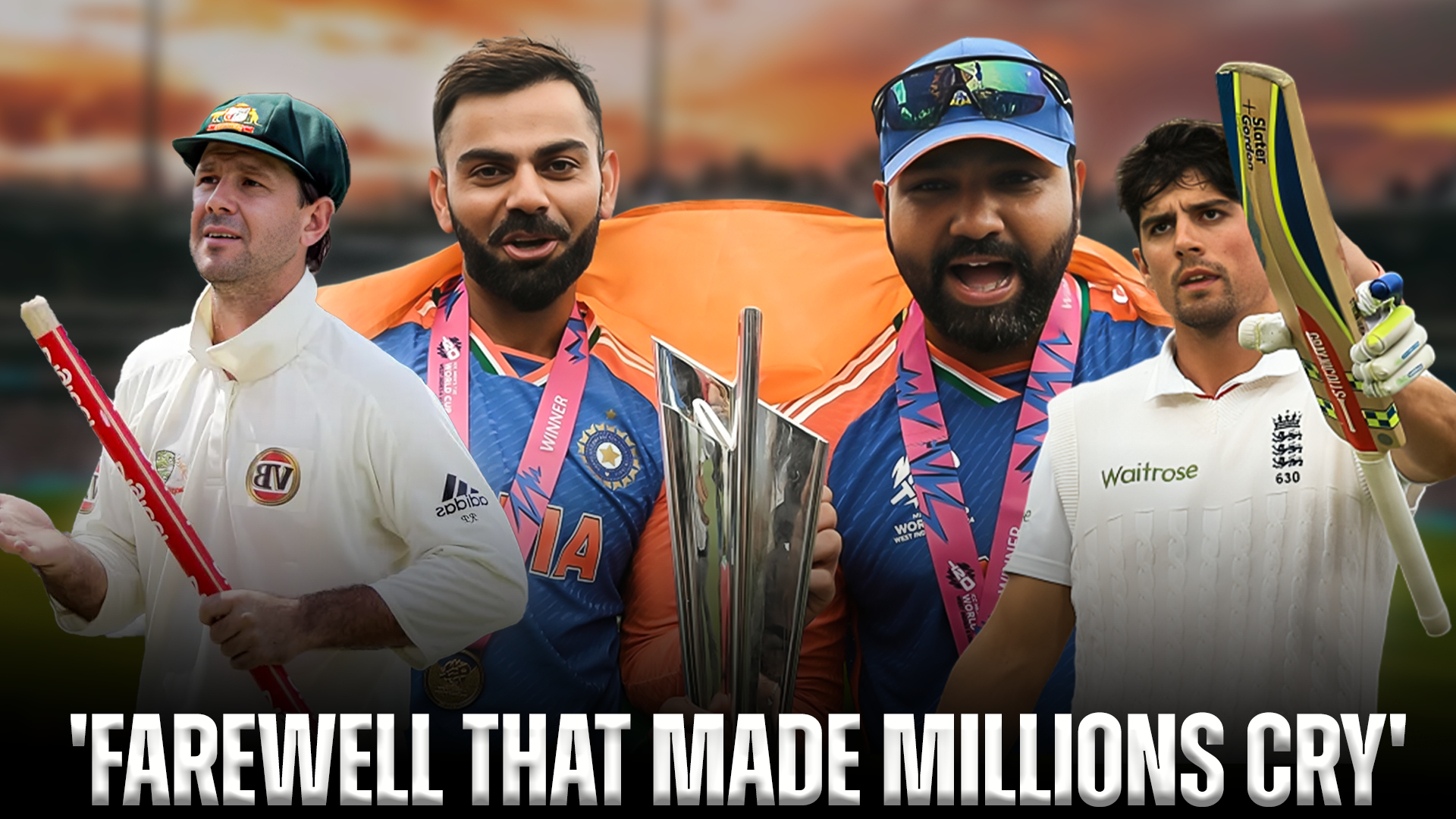 15 Most Emotional Farewell Matches Ever in Cricket History