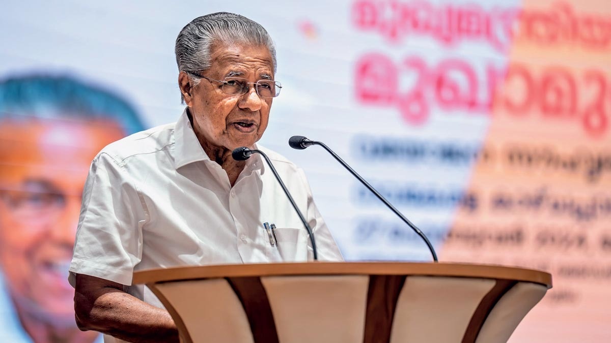 Destroying secularism: Kerala CM slams Railways over RSS song at Vande ...