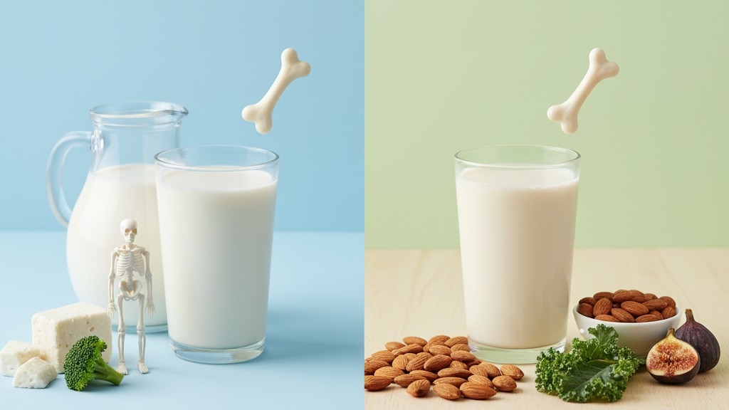 Almond Milk vs cow milk: Which is better for bones?