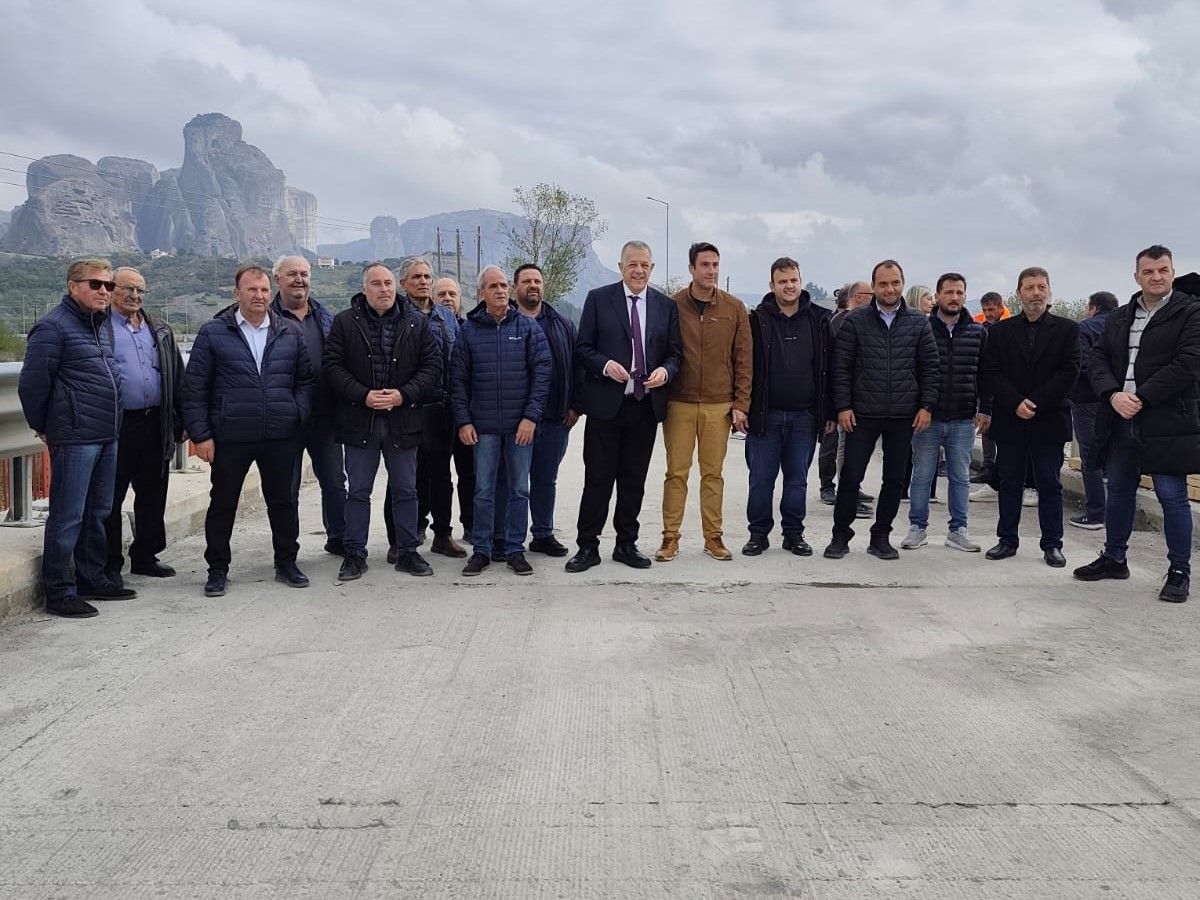 Ταχιάος: Σε εξέλιξη η αποκατάσταση των γεφυρών της Θεσσαλίας