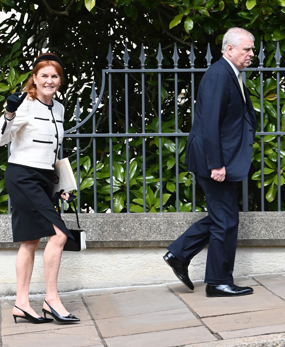 Andrew 'ranting to himself' as Fergie stays in 'The Doghouse' as pair ...