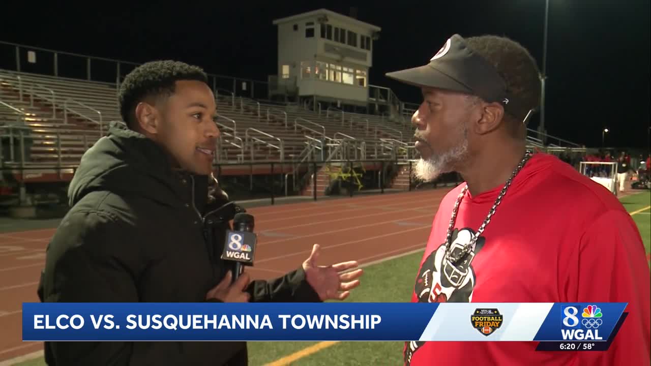 WGAL News 8 interviews Susquehanna Township's Head Coach Joe Headen ...