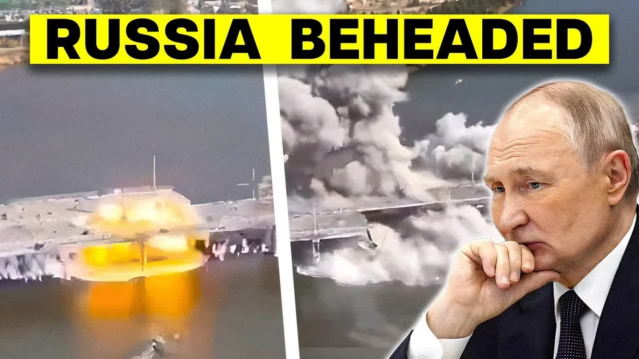 Ukraine smashes Kerch Bridge again: Putin's regime on edge