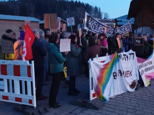 Widerstand bei AfD-Demo: Brüder aus Bad Aibling verurteilt