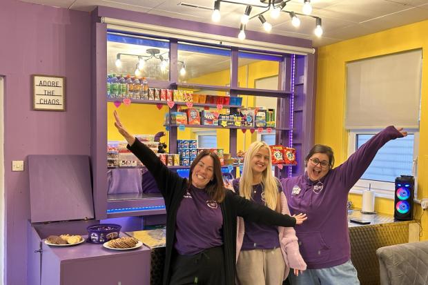 Youth club transformed as B&Q team pitch in for free makeover