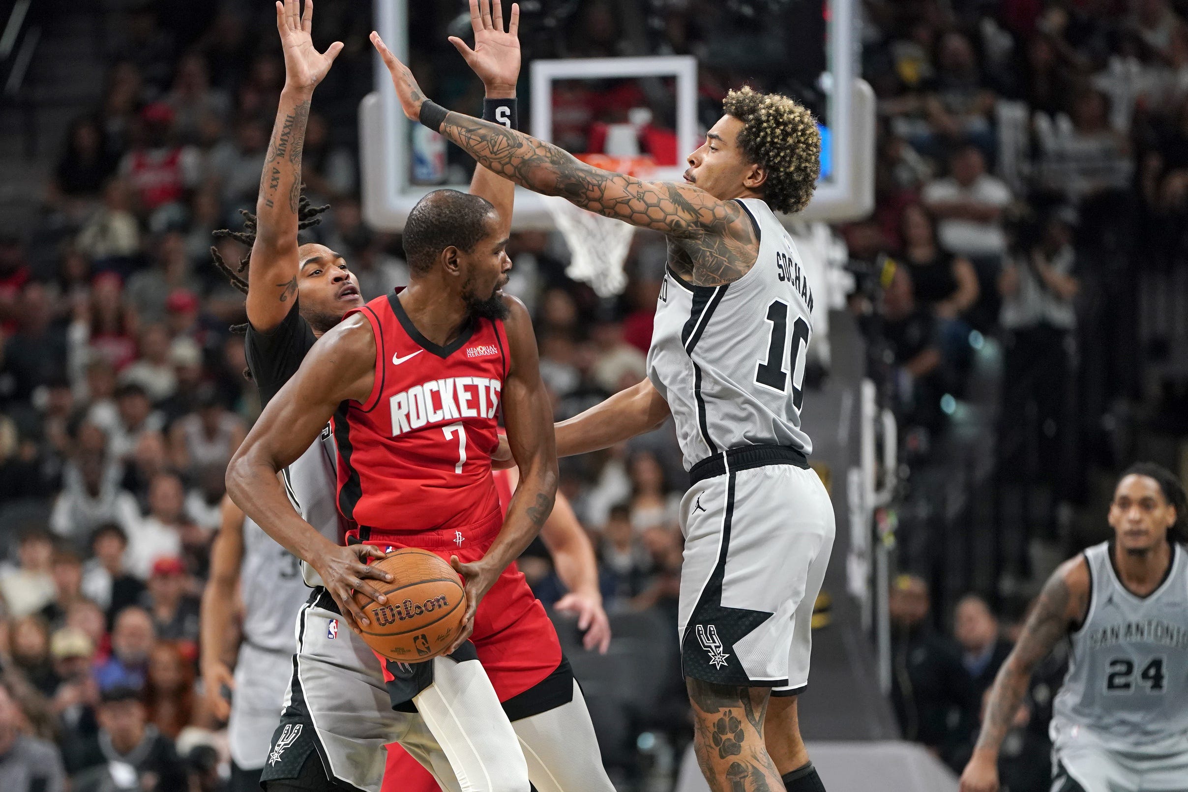 Houston Rockets vs. San Antonio Spurs: Stream, lineups, injury reports ...