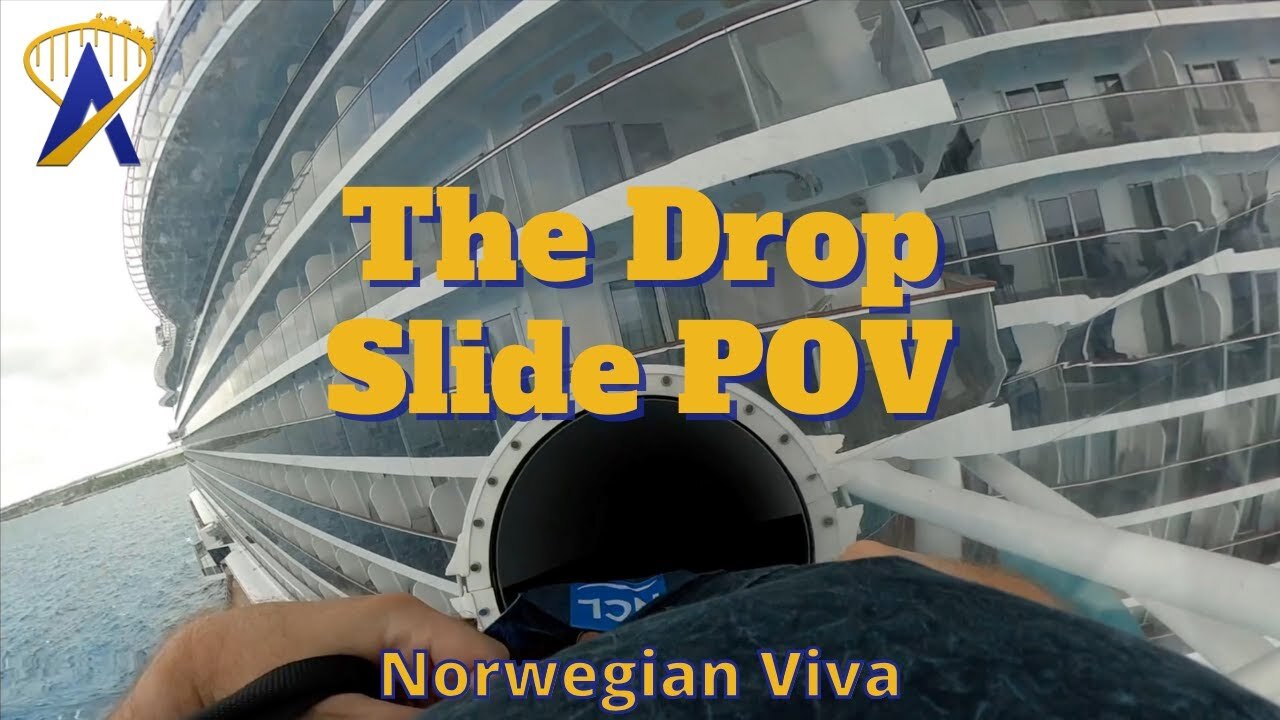 POV: The Drop Slide on Norwegian Viva Cruise Ship