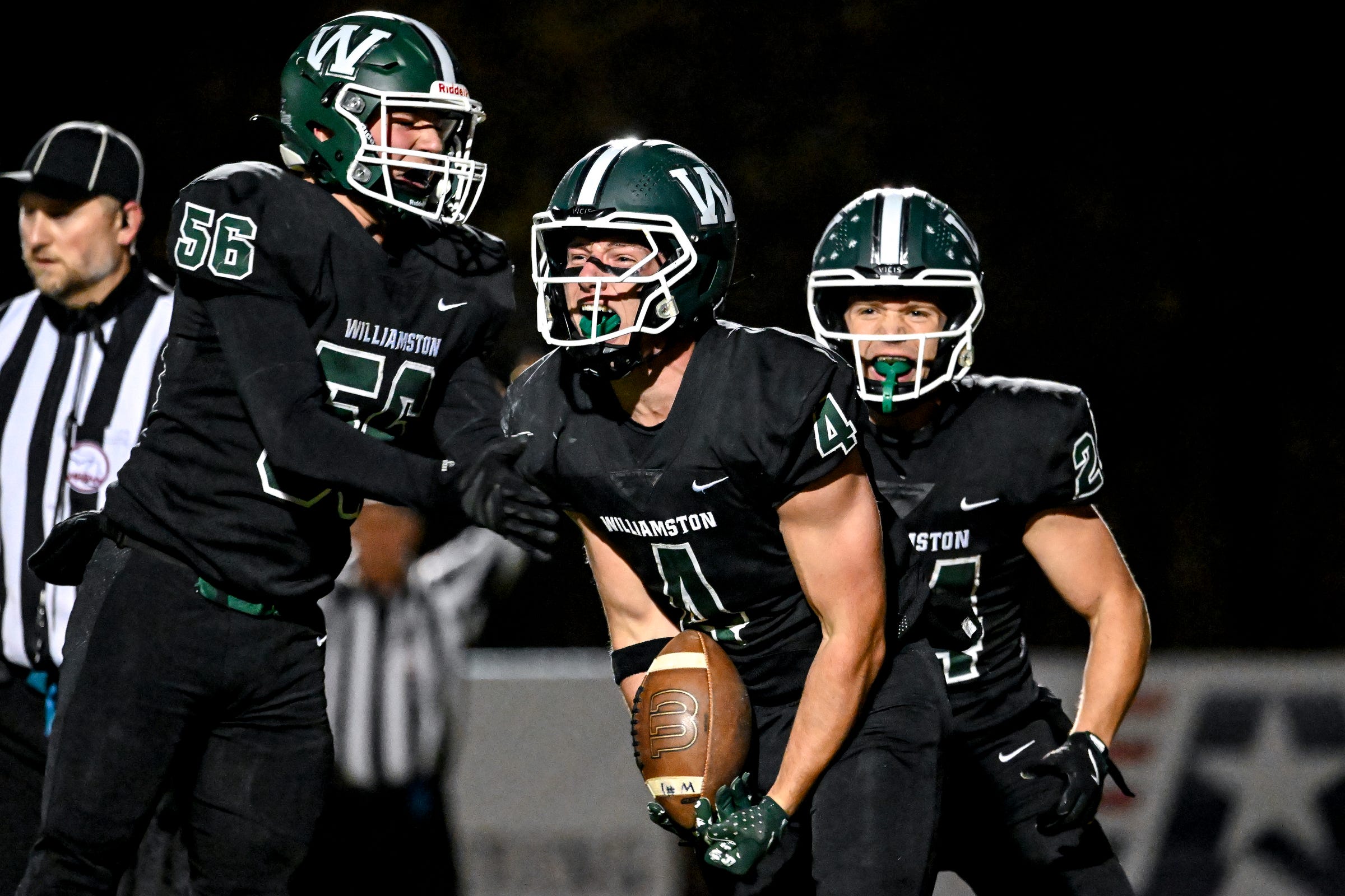 Greater Lansing district final high school football scoreboard