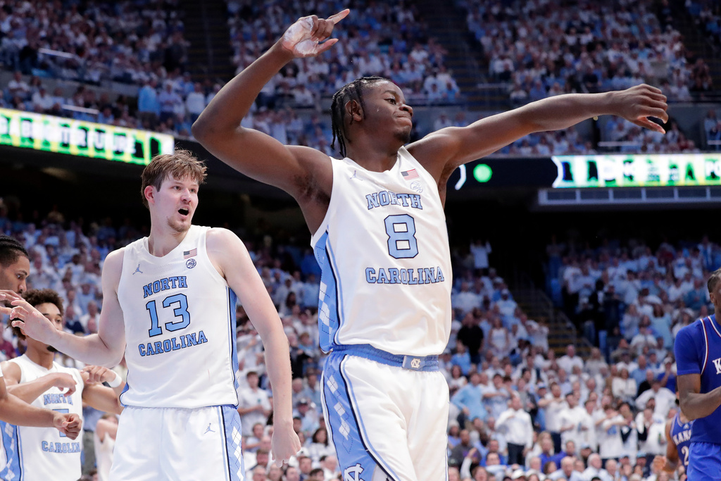 No. 25 UNC was down at half to No. 19 Kansas. A dominant 2nd half ...