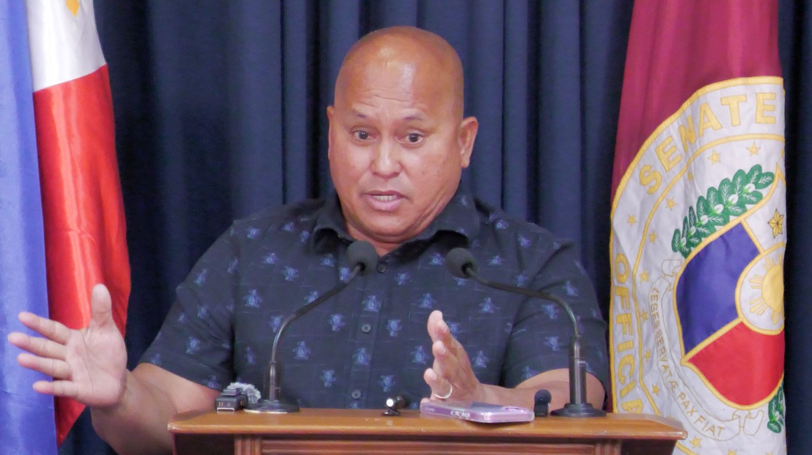 Cendaña to Bato: Prove your earlier bravado, face ICC music