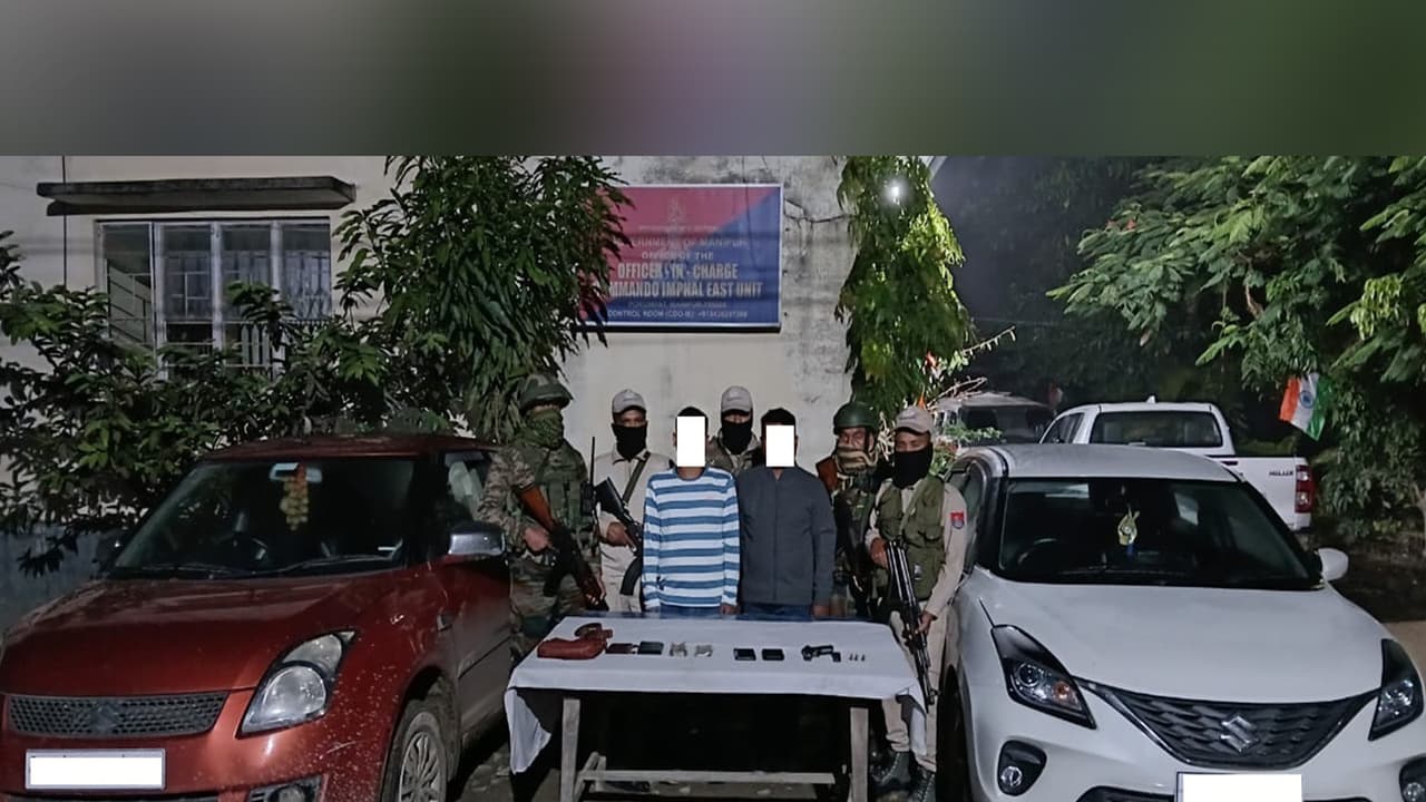 Manipur Police arrest RPF cadres, drug peddlers in separate busts