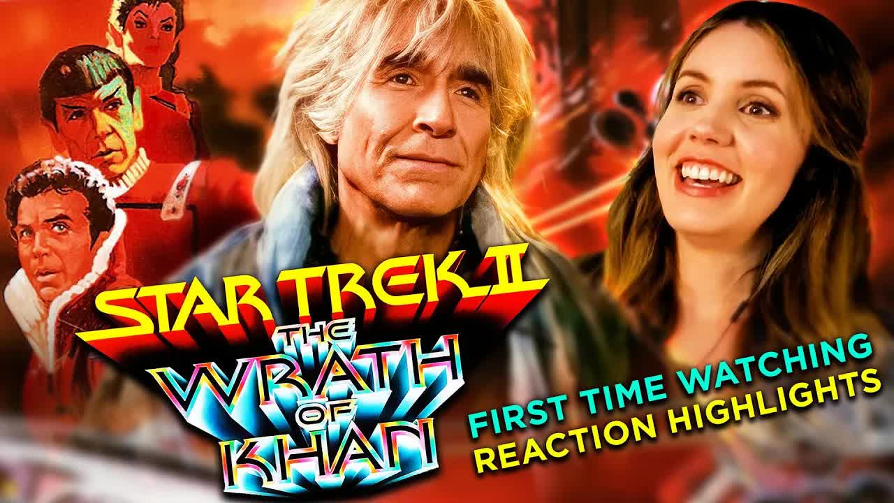 Cami beaming after Star Trek II The Wrath of Khan (1982) movie reaction ...
