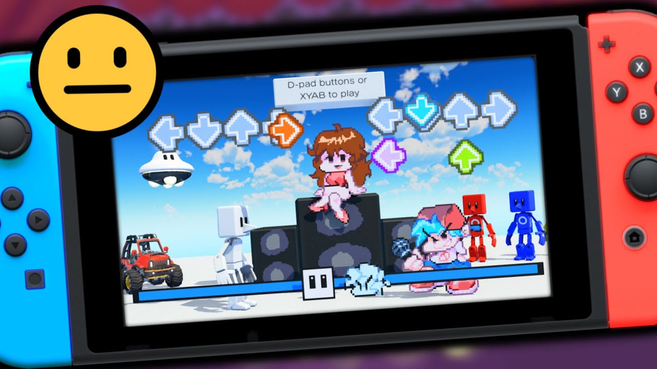 Juego al terrible Friday Night Funkin' de Nintendo Switch 🤣